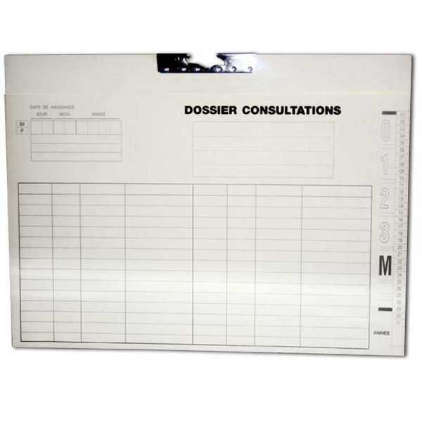Pochettes admission, pochettes médicale standards - Luquet & Duranton Pochettes admission, pochettes médicale standards - Luquet & Duranton